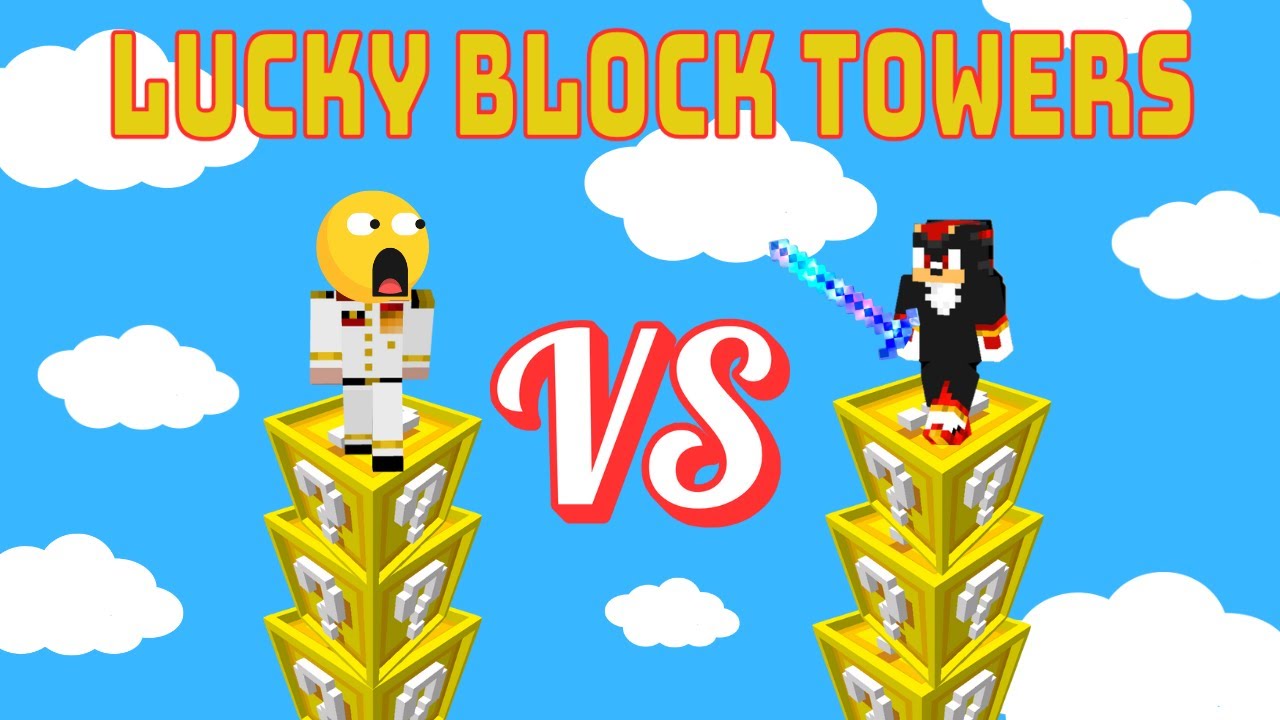 Lucky Block TOWER Madness in Minecraft! - YouTube