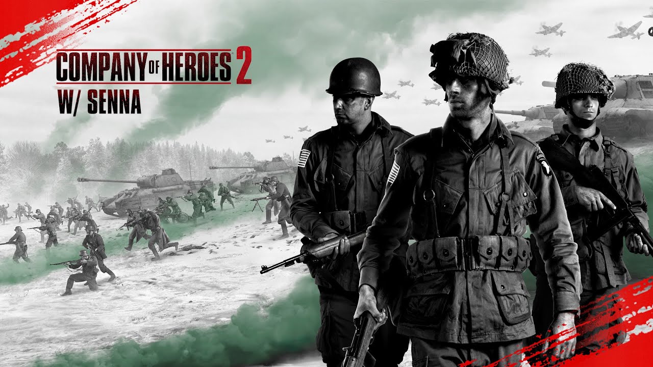 【Company of Heroes 2】Serbuan Maut Sekutu! w/Senna [Vtuber ID/EN] - YouTube