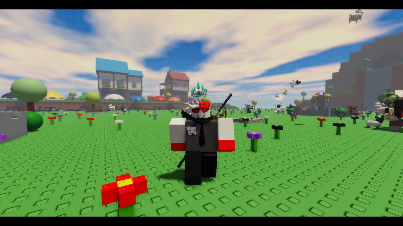 Playing gubby world with my friend (very relaxing game XD) - YouTube