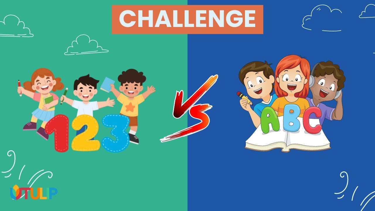 LETTER AND NUMBER IDENTIFICATION CHALLENGE - YouTube