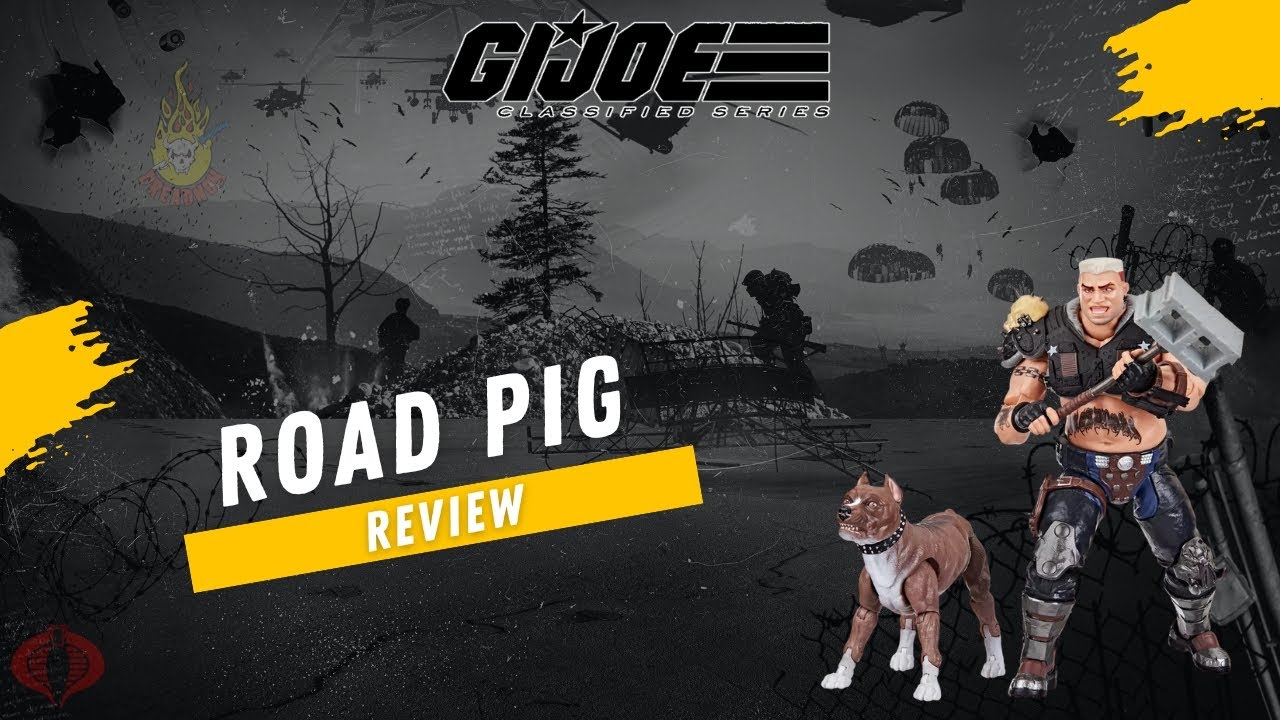 G.I. Joe Classified Series - Dreadnok Road Pig 6-Inch Figure Unboxing ...