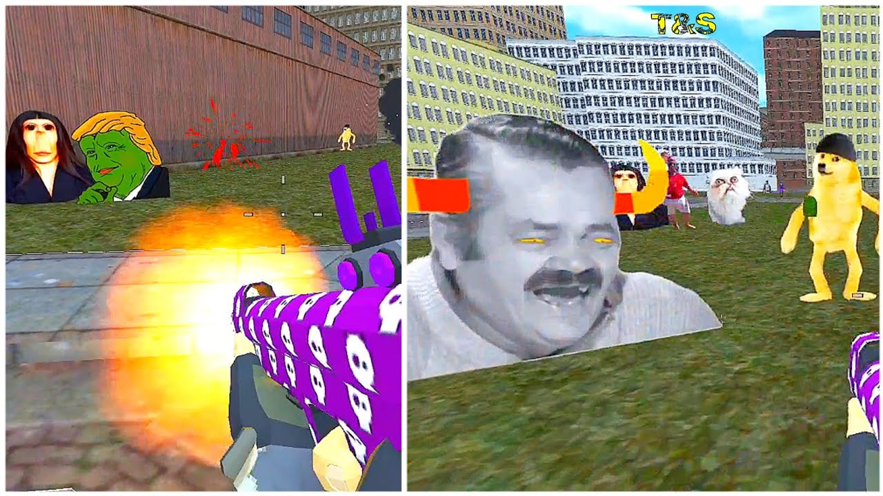 Nextbots Sandbox Shooter Gameplay 10 ,Sandbox Android Games ios ...