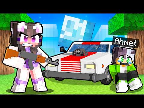 OTOSTOPÇU SERİ KATİL KIZ TARAFINDAN KAÇIRILDIM! -Minecraft