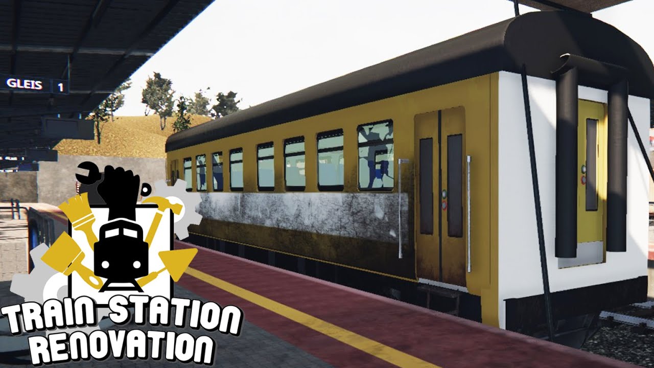 TRAIN STATION RENOVATION #11 Renovierung von Eisenbahnwagen - YouTube