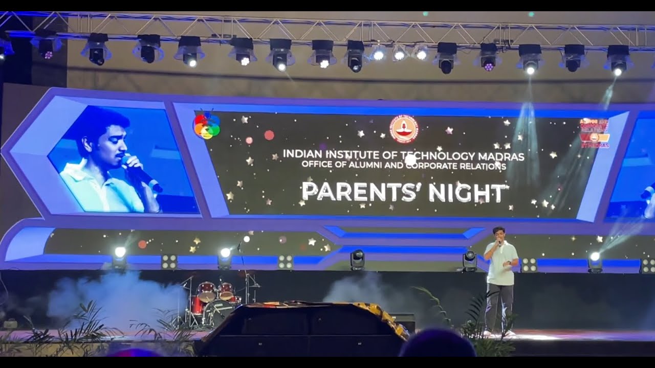 IIT Madras Convocation Performance | Parents' Night | Graduation | Abhi ...