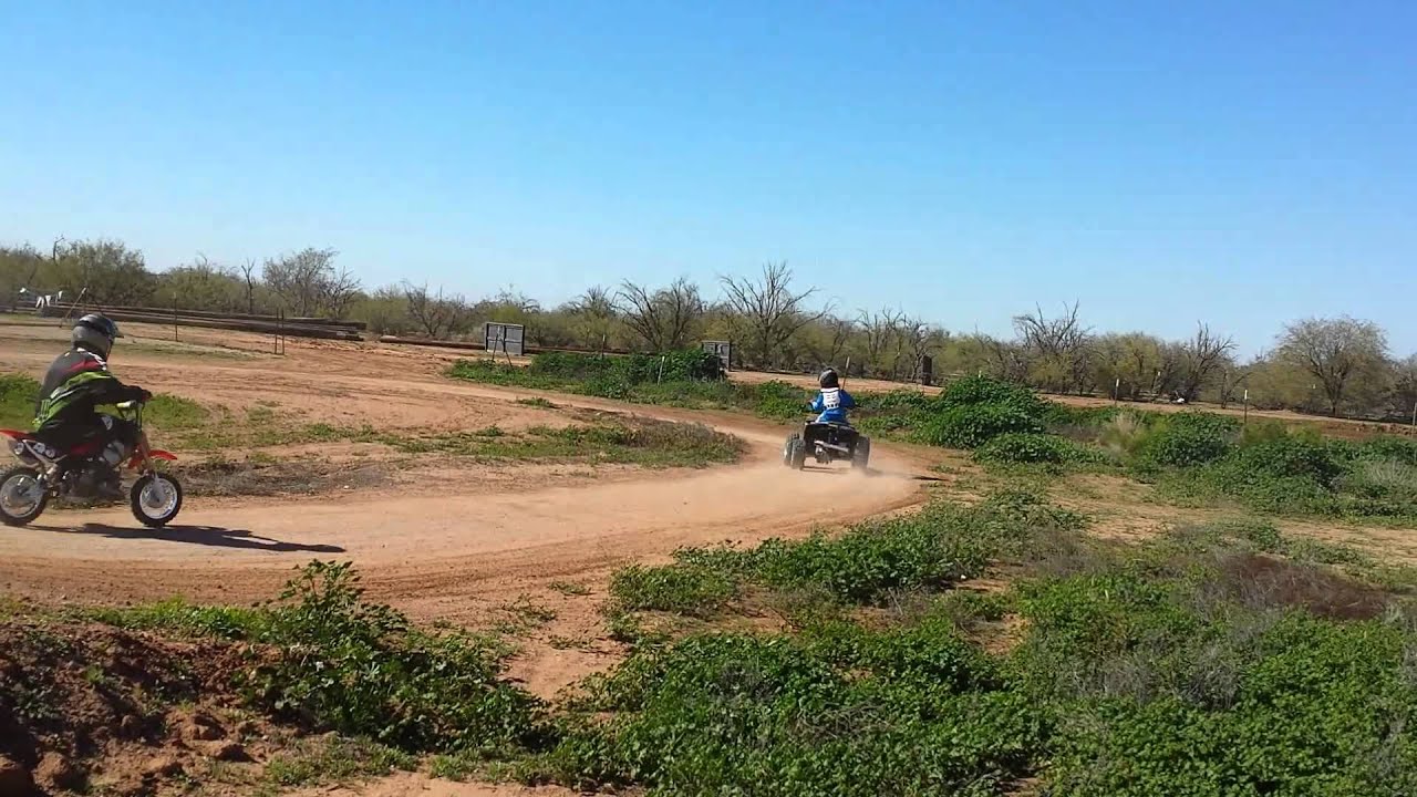 LT80 racing mini quad - YouTube