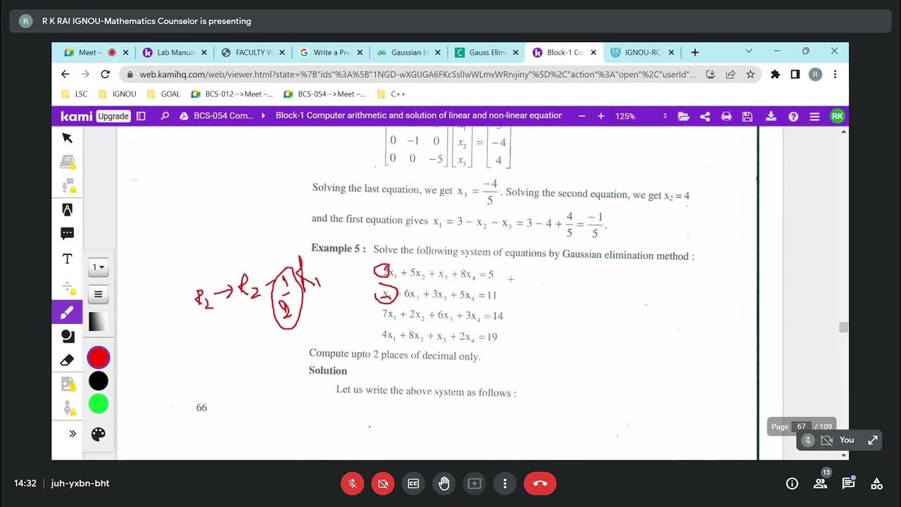 BCSL058 [ Computer Numeric Lab ] [ 13 - 11 - 2022 ] - YouTube