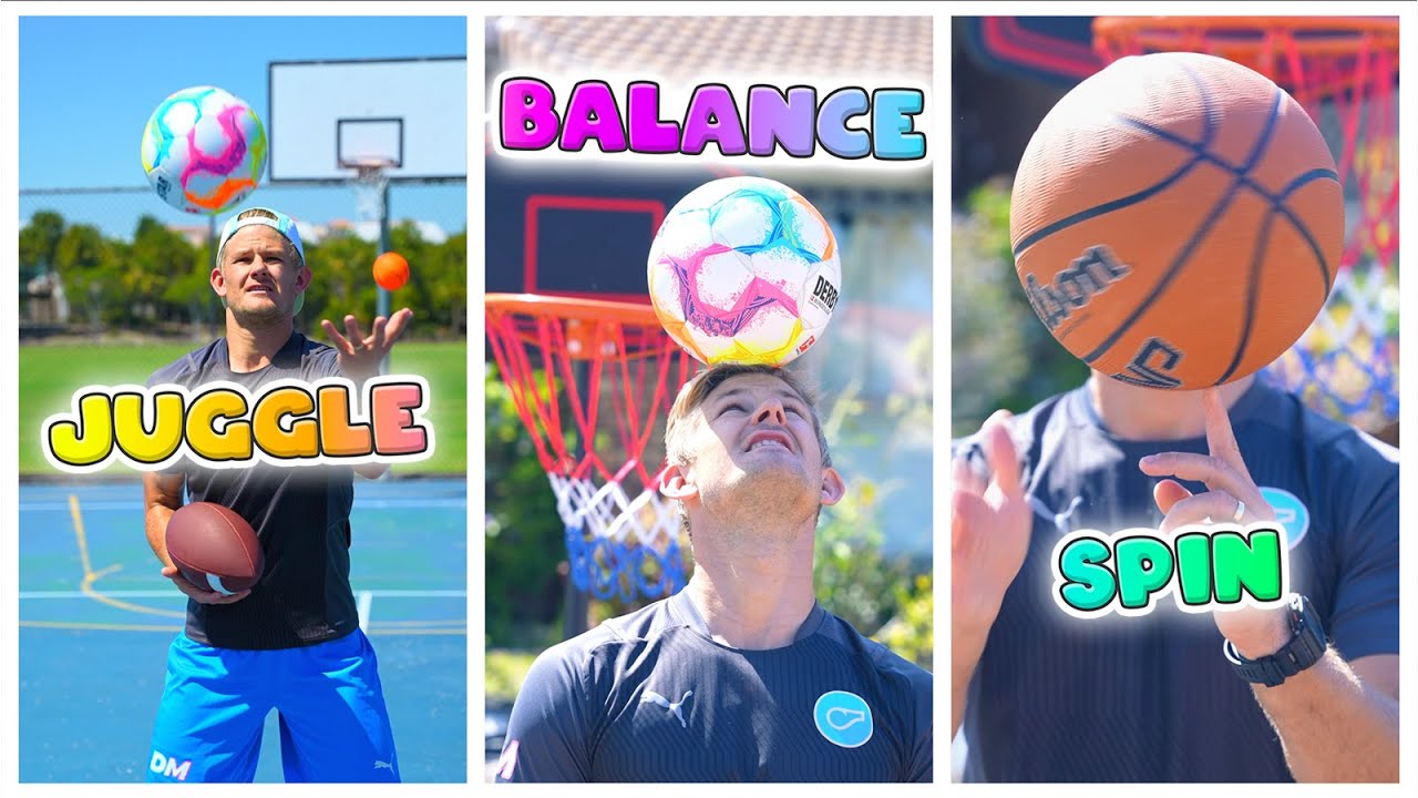 Learn THESE impressive coordination skill challenges (step-by-step ...