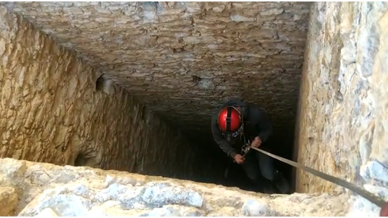 Stuck down a mine shaft. - YouTube