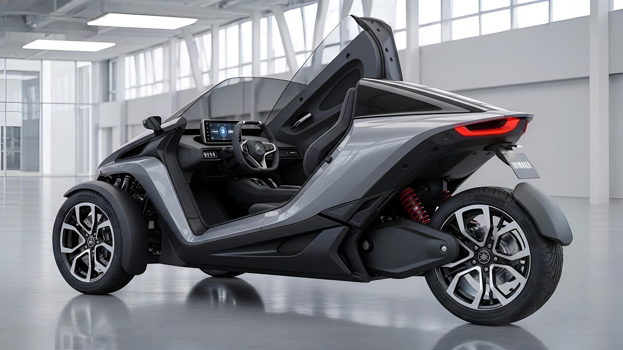 2026 Yamaha Tricera Concept – A Game-Changing 3-Wheel EV Ride - YouTube
