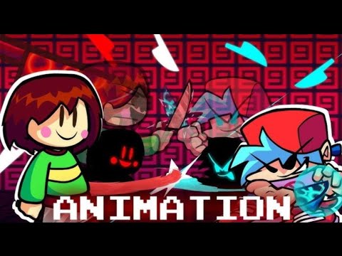 Chara Knife Fight Animation Remake By NightFallWolfWorld (Android) # ...