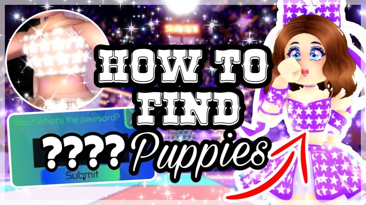 *ALL* Puppy Locations! 🐶 Roblox Royale High - YouTube