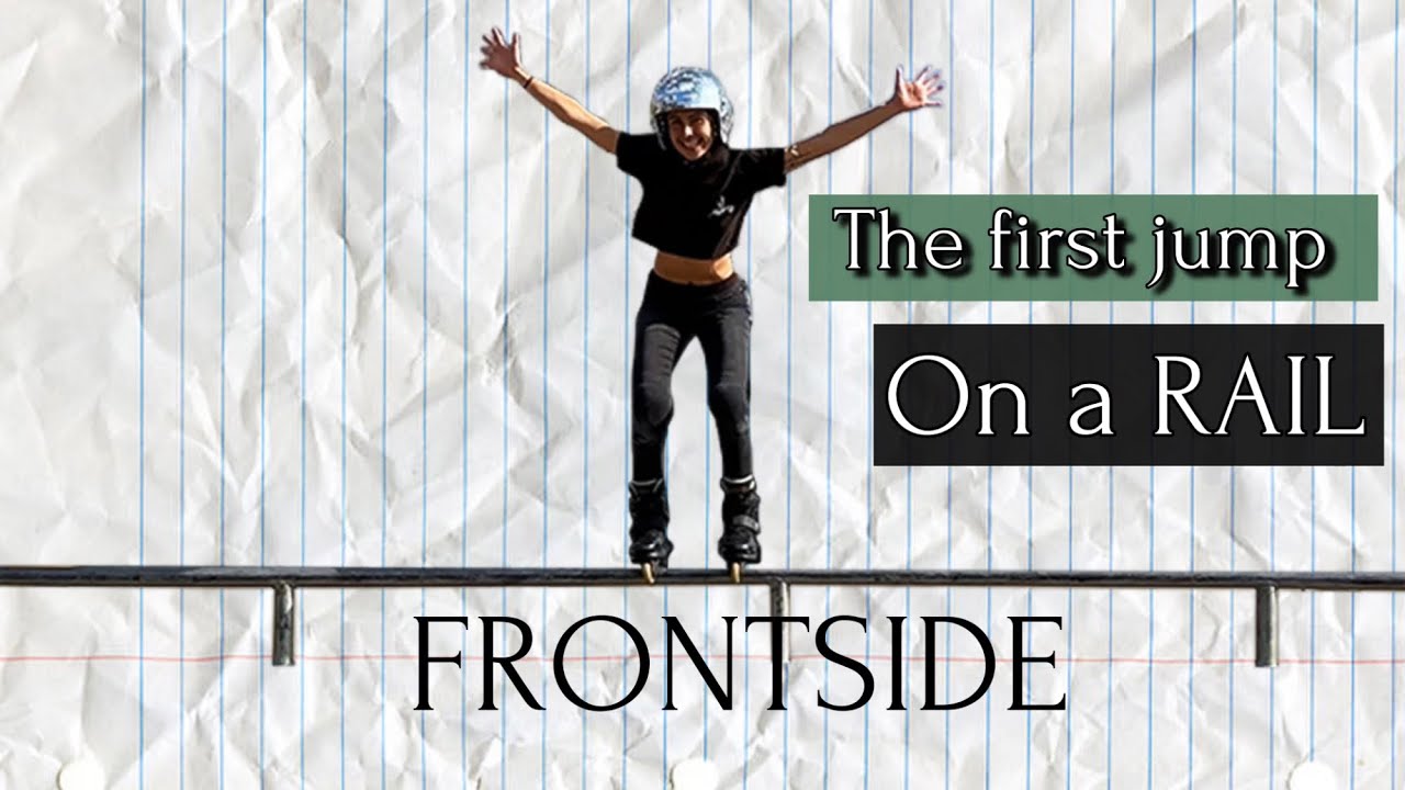 How to skate confidently on RAILS | skatepark for beginners | Roll ...