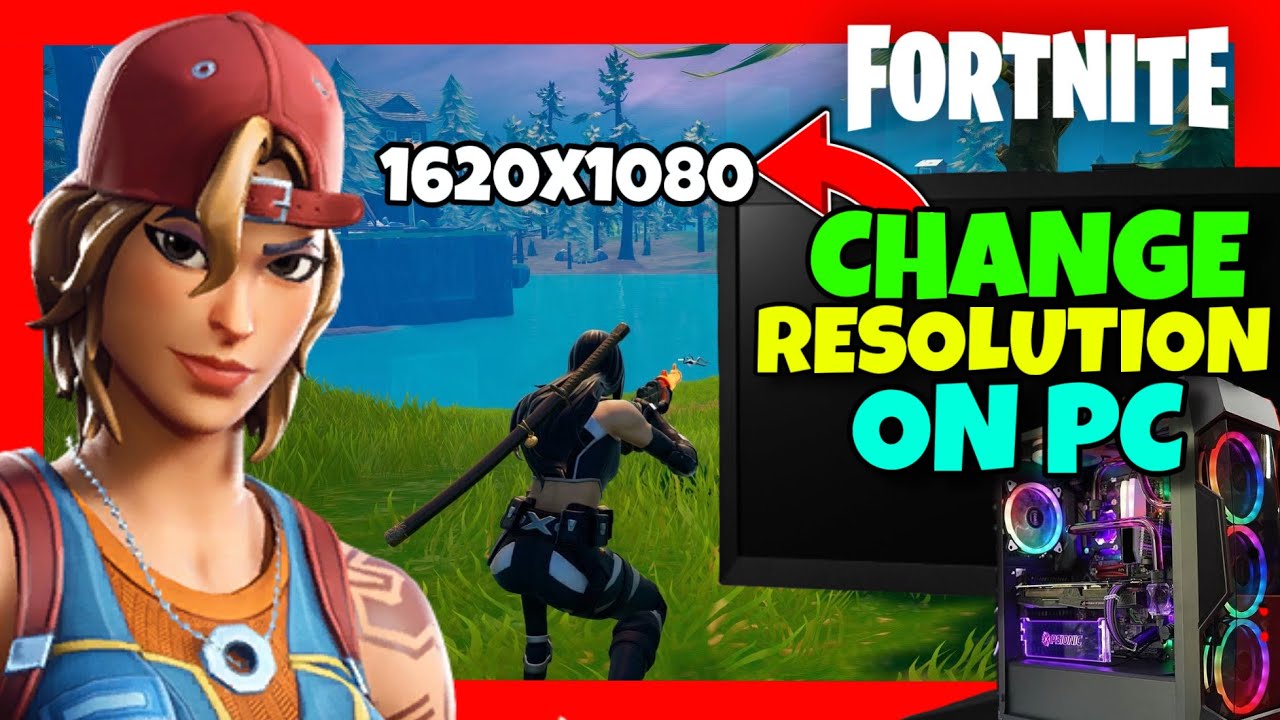 How to CHANGE RESOLUTION in Fortnite on PC 2024 - CHANGE & IMPROVE ...