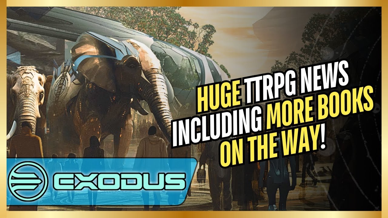 Exodus's TTRPG Books Reveal MAJOR Lore! Shipping Dates + 2 NEW Upcoming ...