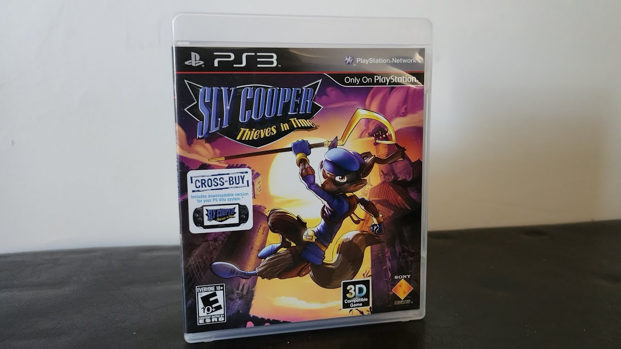 Retro Unboxing - Sly Cooper (4): Thieves In Time! - YouTube