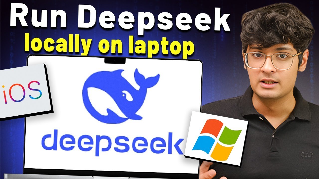 Easiest way to run DeepSeek locally on your laptop! - YouTube