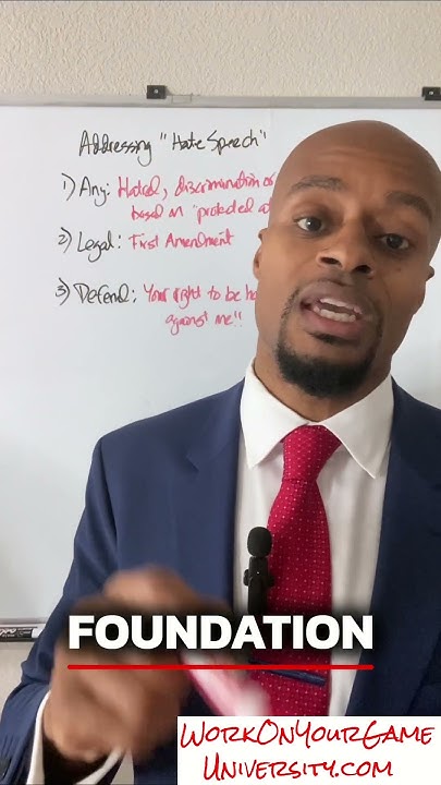 Defending Hate Speech: First Amendment Explained - YouTube
