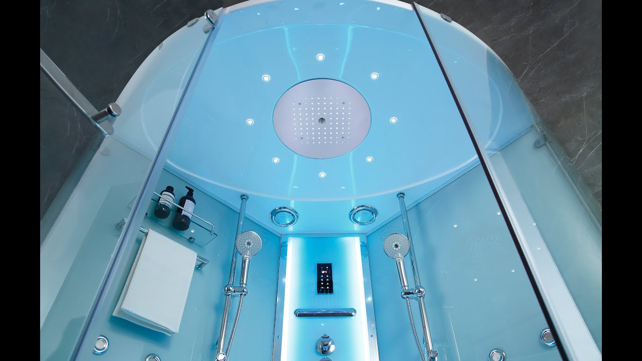 Platinum Comfort Steam Shower Installation by MayaBath.com - YouTube