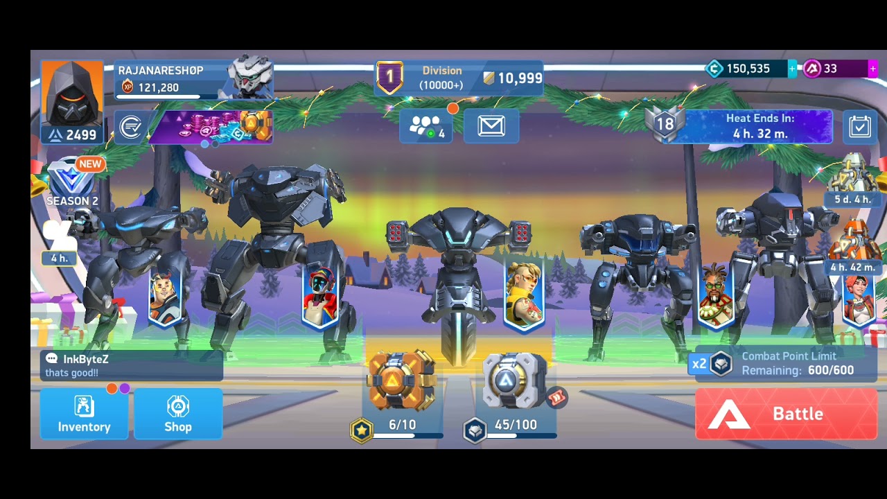 MECH ARENA GUARDIAN RANK UPGRADE 20 TO 24 #rajanareshmecharenapro - YouTube