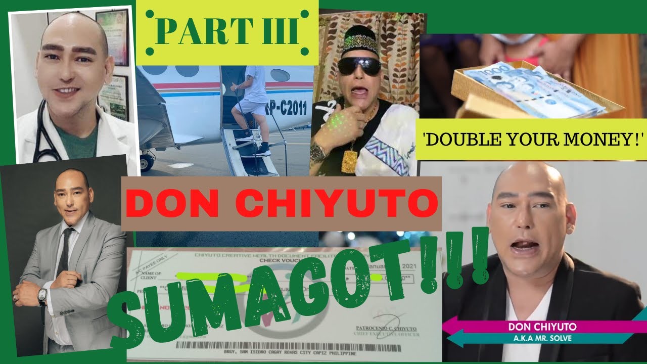 #DonChiyuto #PonziScam #Capiz Part III - SUMAGOT SI DON CHIYUTO SA ...
