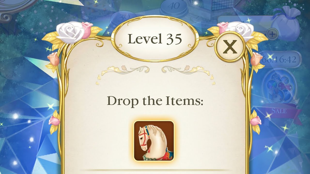 [Cinderella Free Fall] level 35 [Disney] - YouTube