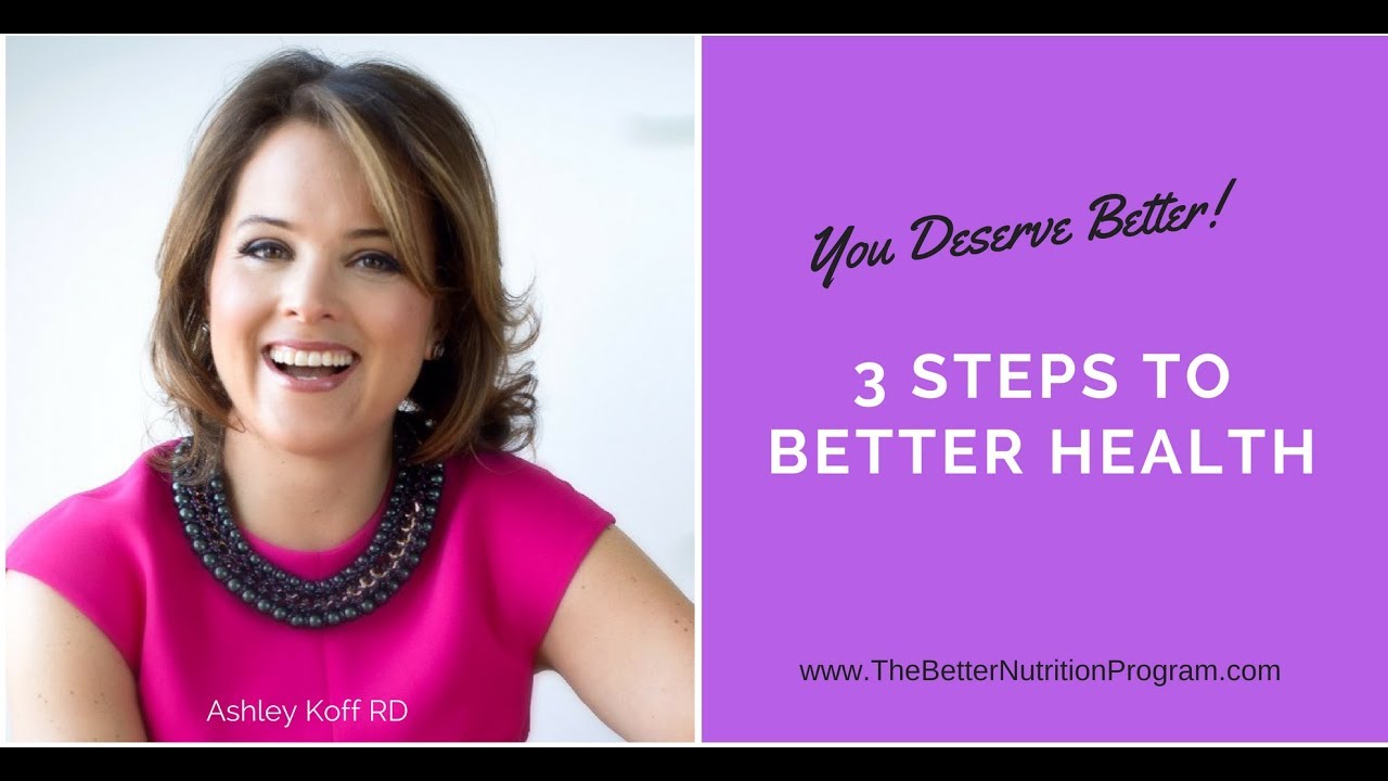 How to Get Better Health with Just 3 Steps! - YouTube