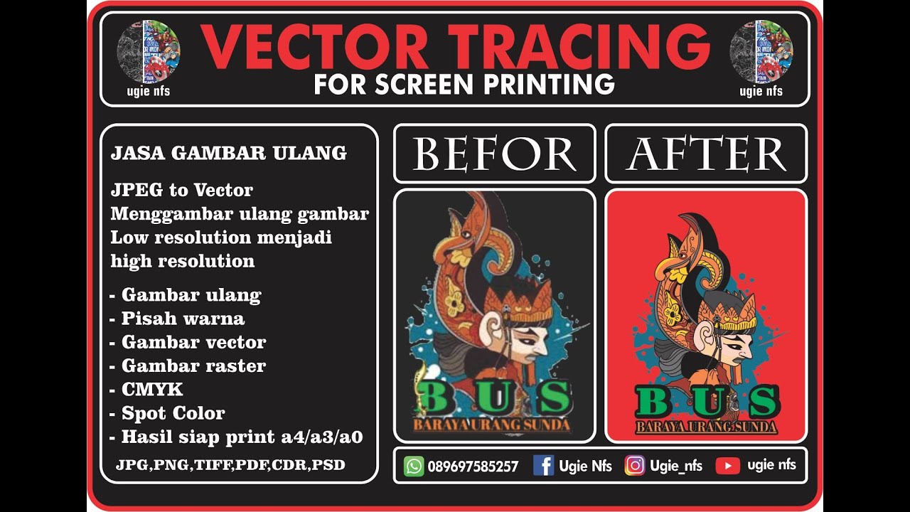 TRACING VECTOR - CORELDRAW - YouTube