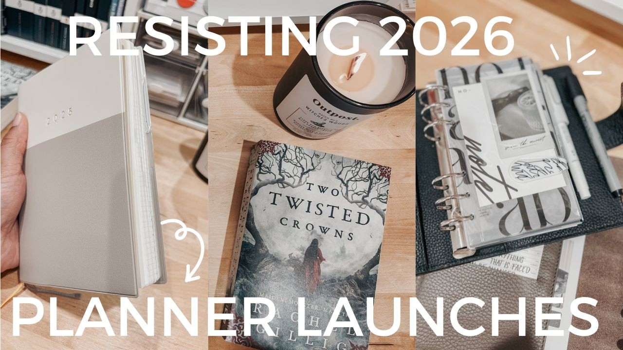 Resisting the 2026 Planner Launches | My Planner EcoSystem - YouTube