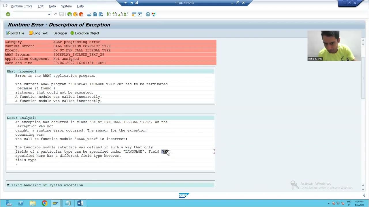 26 - Smartforms - Types of Text - Use of Function Module READ_TEXT to ...