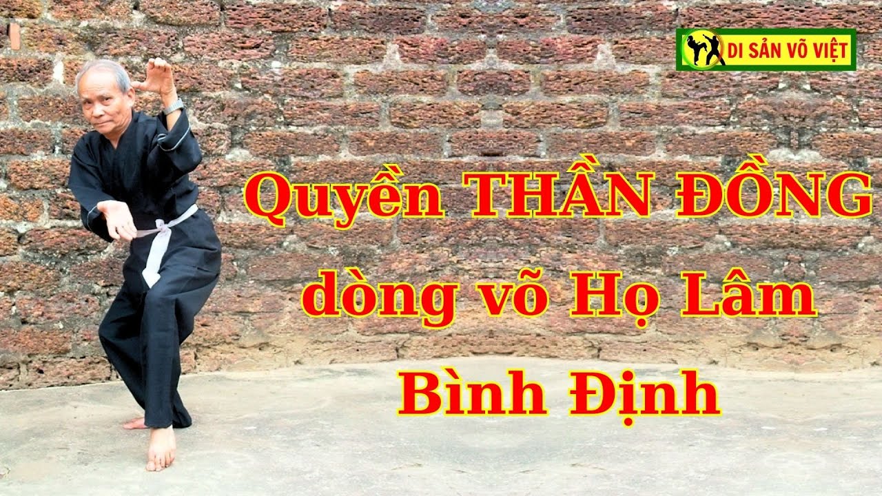 Bài quyền THẦN ĐỒNG dòng võ Họ Lâm võ đường Bình Sơn | Võ cổ truyền ...