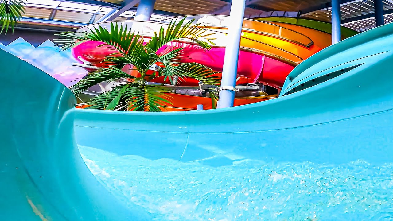 COOL Wild River Water Slide at GALAXY Schwarzwald - YouTube