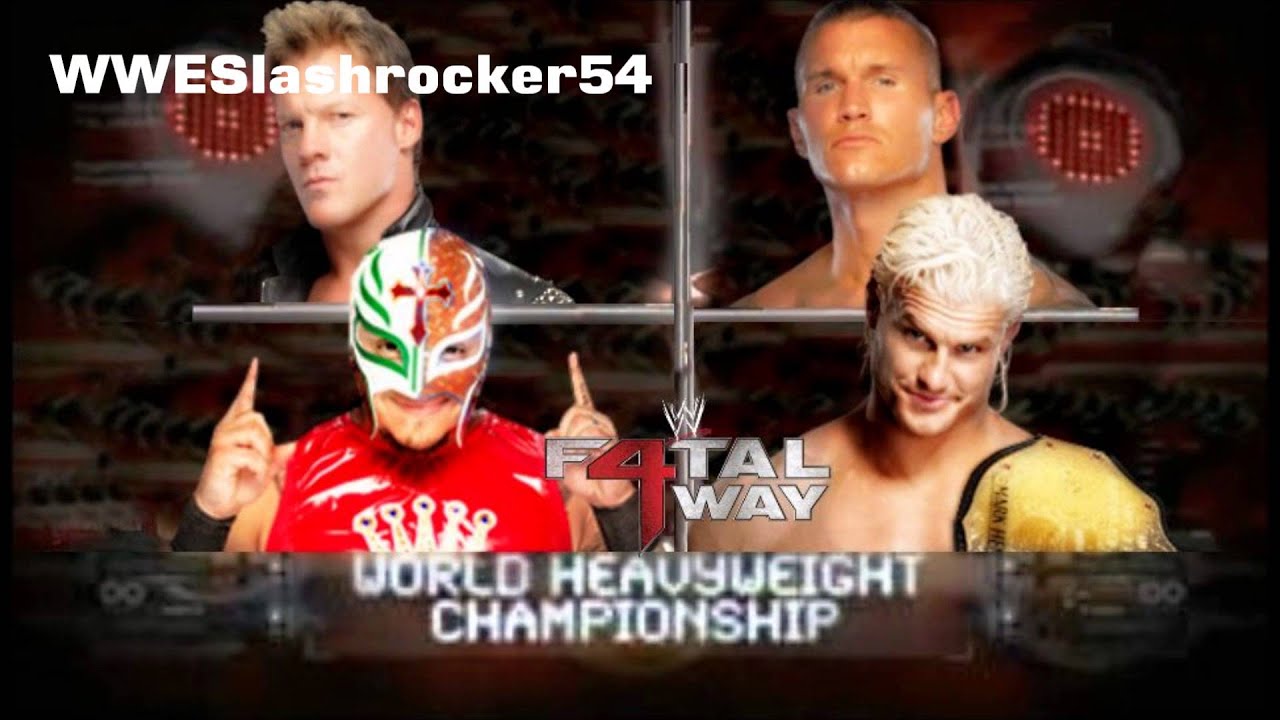 WWE Fatal 4 Way 2013- Fatal 4 Way Match For the WHC - YouTube