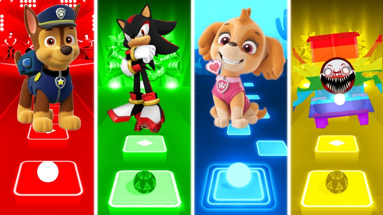 PAW Patrol Chase Vs Shadow Vs PAW Patrol Skye Vs Choo Choo Charles ...