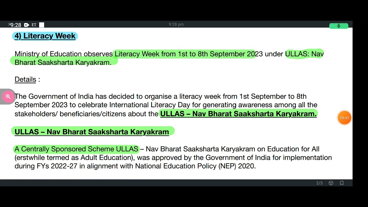 1st & 2nd SEPTEMBER DAILY PIB ANALYSIS For UPSC/PCS/CAPF #upsc #pcs # ...