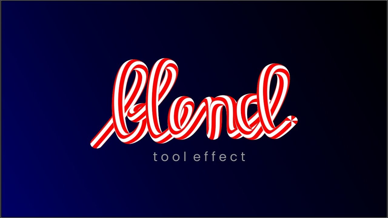 Blend Tool Effect | CorelDraw - YouTube