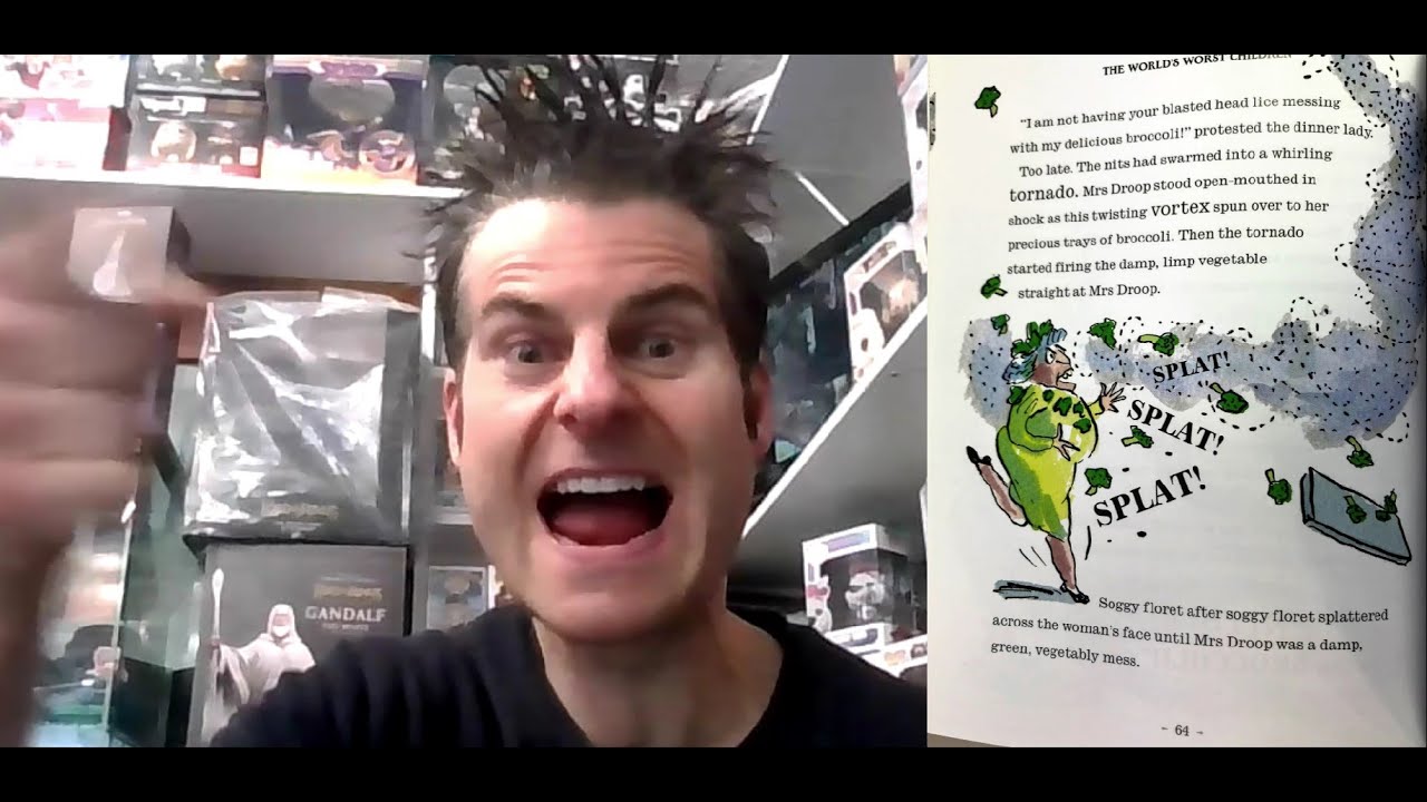 Nigel Nit-Boy gets revenge on the School Dinner Lady - YouTube