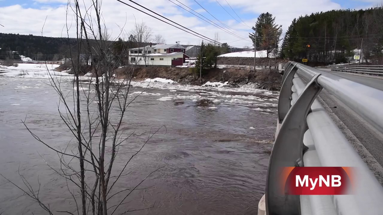 Spring Freshet 2017 Taymouth New Brunswick - YouTube