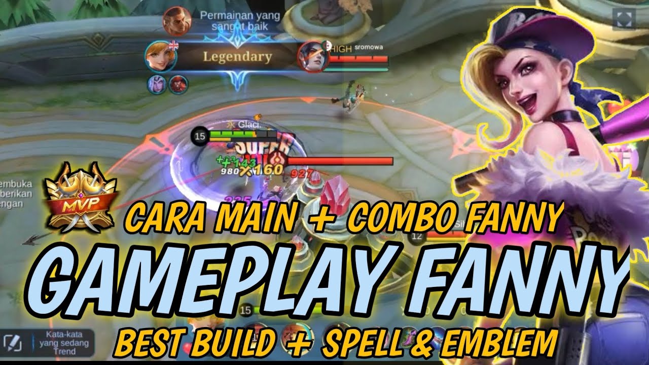 FANNY BEST BUILD 2022 || GAMEPLAY TOP GLOBAL FANNY || MOBILE LEGENDS ...