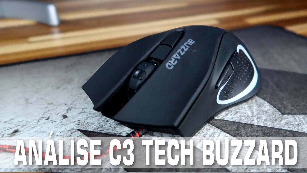 O Mouse C3 Tech Buzzard é uma opção barata de mouse gamer! - YouTube