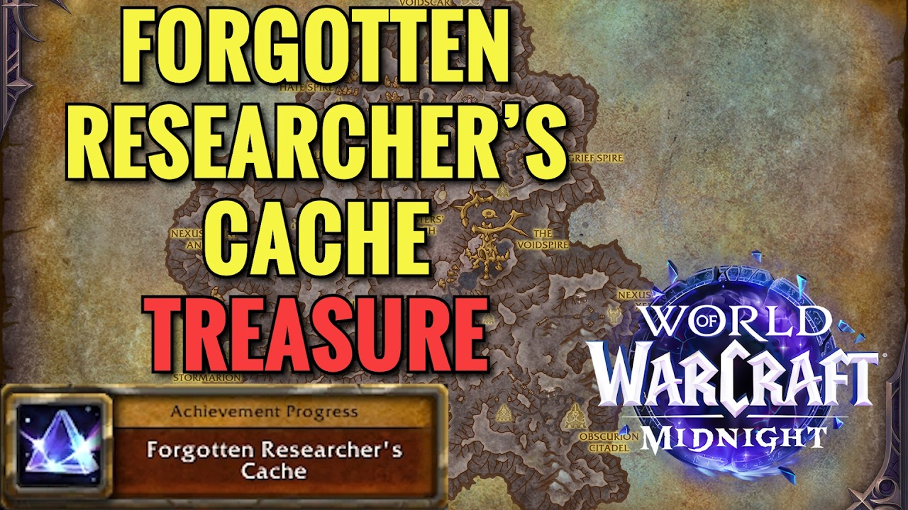 Forgotten Researcher's Cache Treasure Location (Treasures of Voidstorm ...