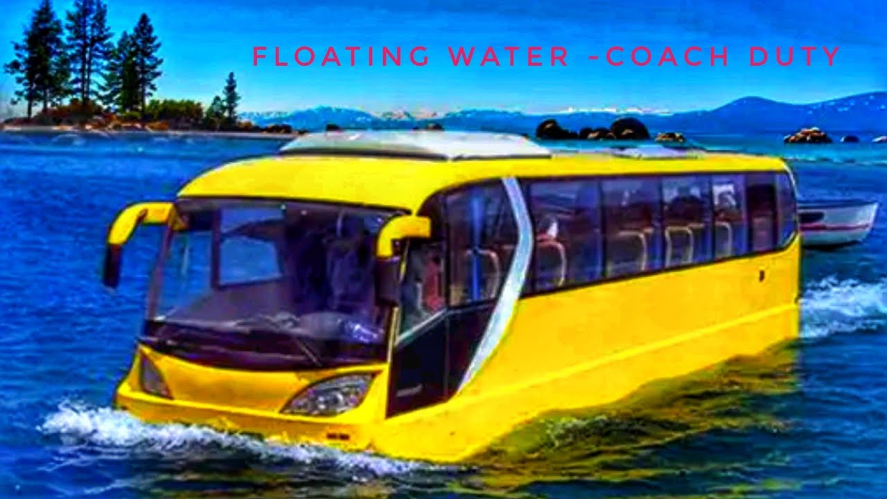 Floating Water - Coach Duty 3D#1 | River Bus - YouTube