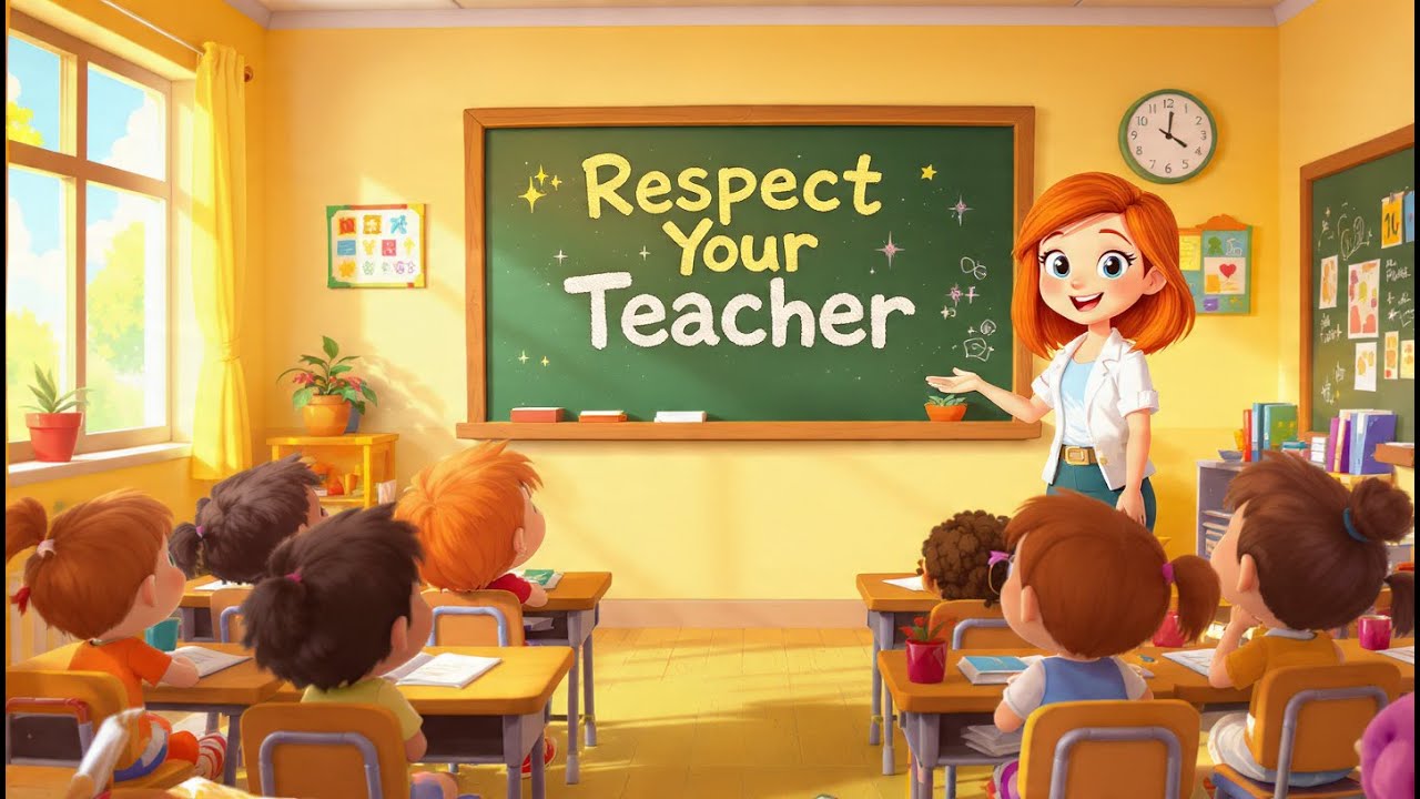 The Magic Word – Respect | Moral Story for Kids | Learn to Respect Your ...