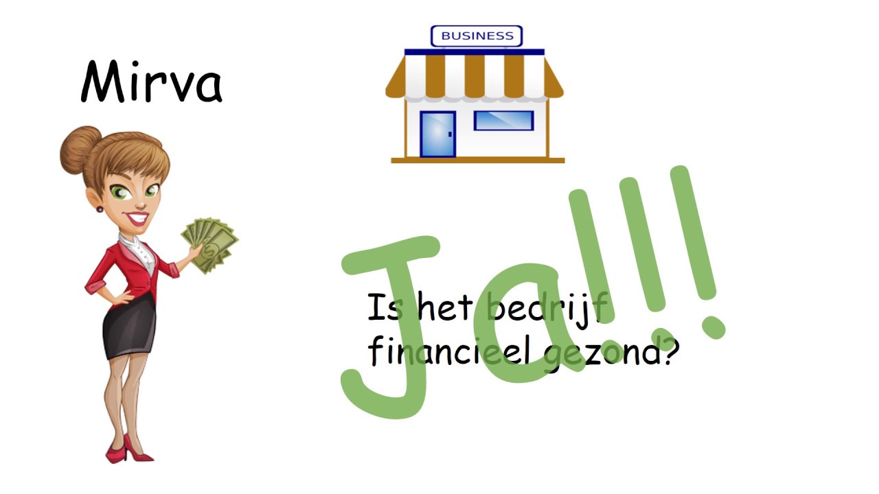 Financiële ratio's uitgelegd met Mirva. - YouTube