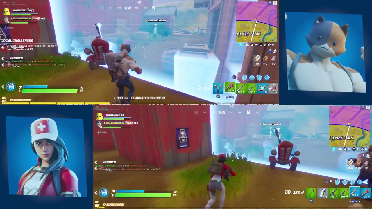 The Kids Got The WIN FULL WINNING GAME PLAY Fortnite (PS4) (9 FINGER ...