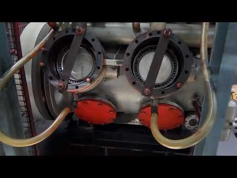 Kirloskar kc 6 reciprocating compressor open running testing trial ...