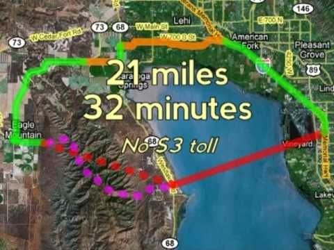 MYTH: A bridge across Utah Lake would benefit Eagle Mountain. - YouTube