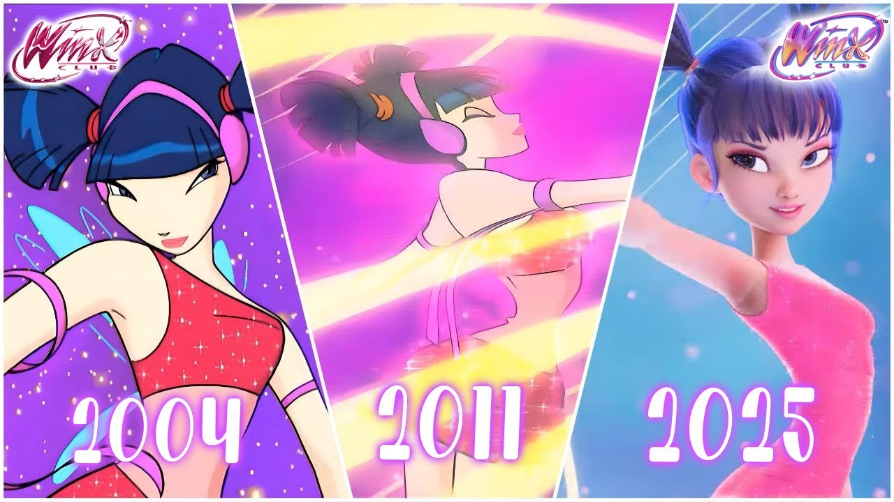 Winx Club: Musa’s Evolution Transformations - YouTube