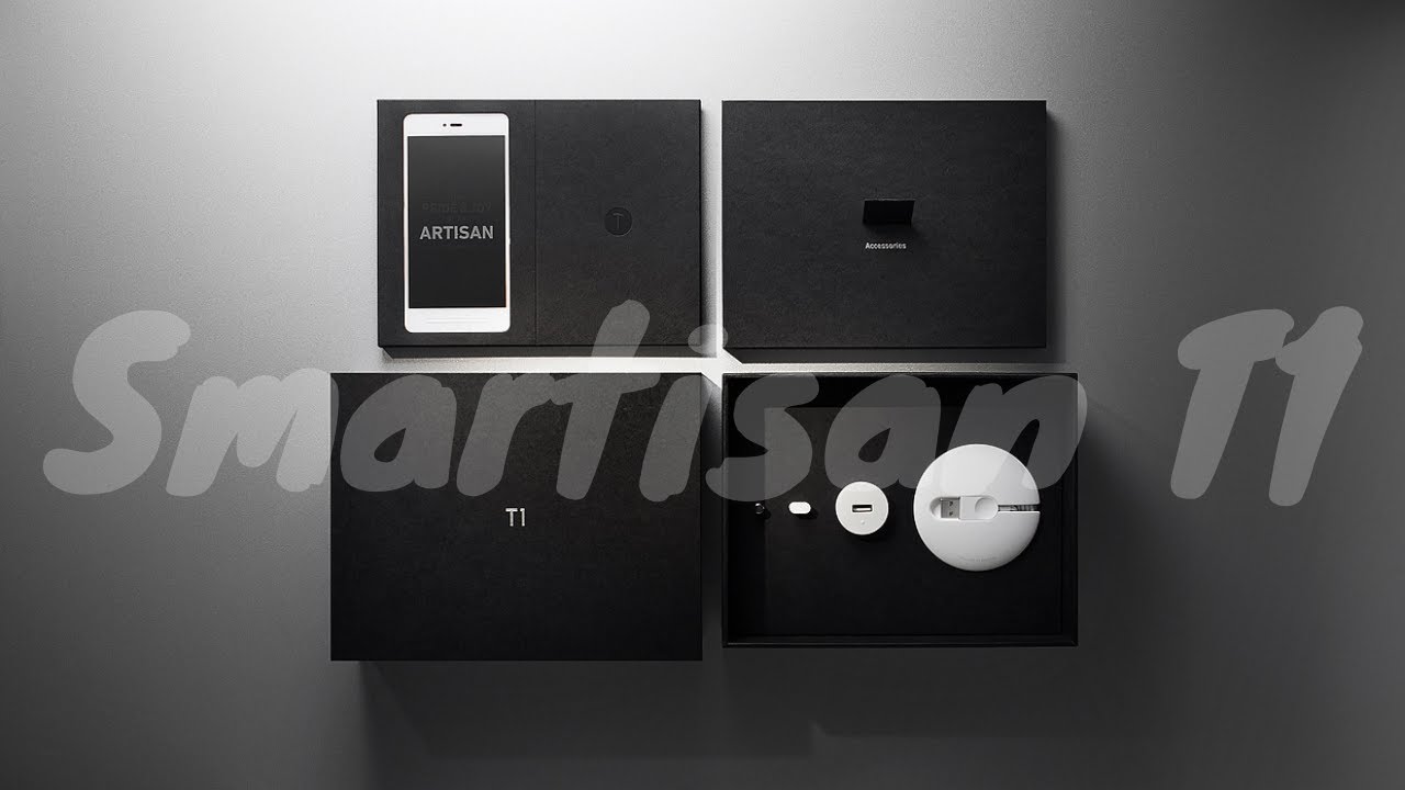 白色 Smartisan T1 的複古開箱和 One More Thing - YouTube