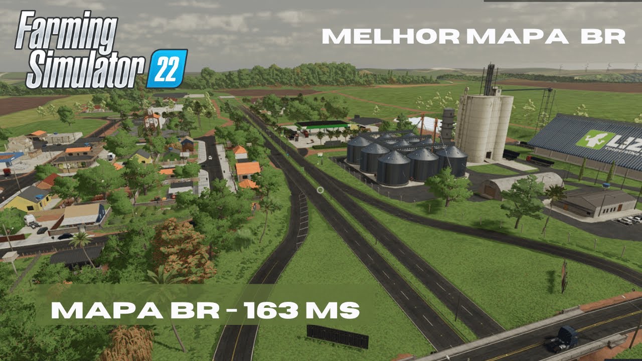 FS22 Mapas | Mapa BR 163 MS o MELHOR mapa BR com Calendário BR Farming ...